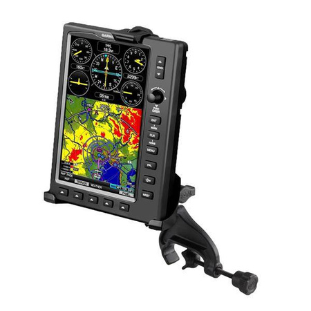 RAM® Double Ball Yoke Clamp Mount for Garmin 695 & 696 | ram-mount.pl