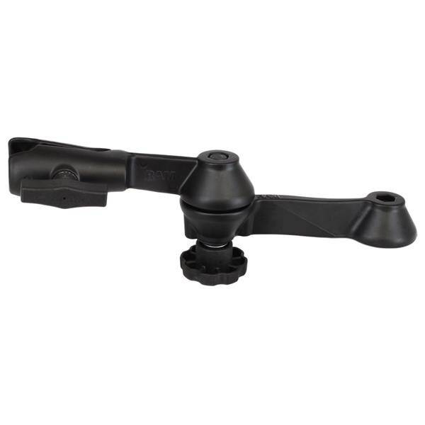 RAM® 12" Double Swing Arm with Socket | ram-mount.pl